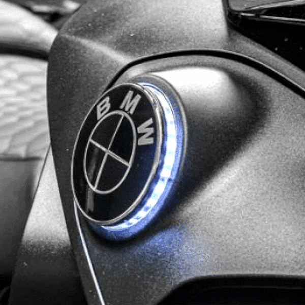 Bmw led logo store